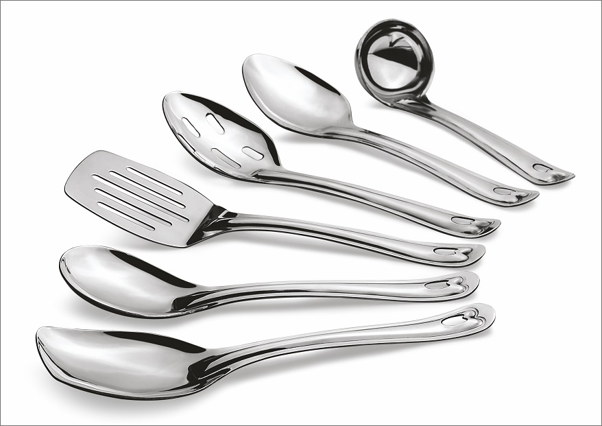 STAINLESS STEEL 6 PIECES COOKING AND SERVING SPOONS SET Miinox Wares STAINLESS STEEL 6 PIECES COOKING AND SERVING SPOONS SET Miinox Wares